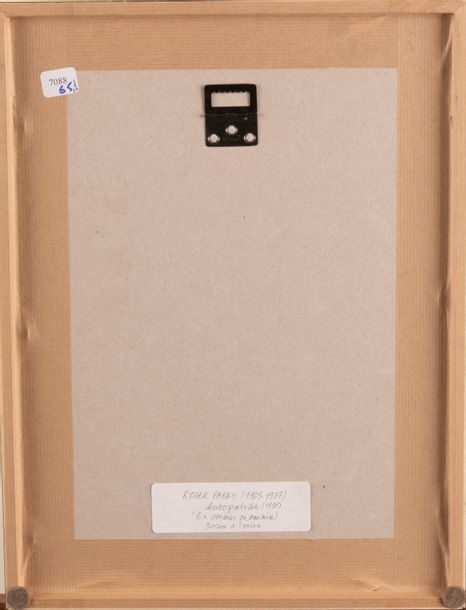 Roger M. Parry | Autoportrait en marinière | MutualArt