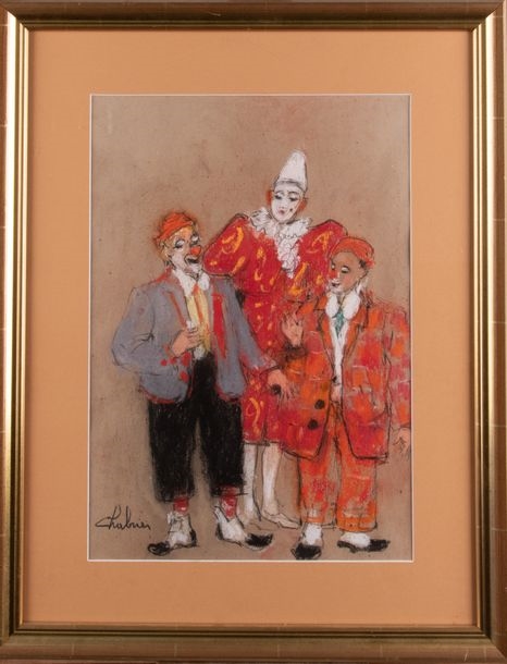 Nathalie Chabrier | Les clowns | MutualArt