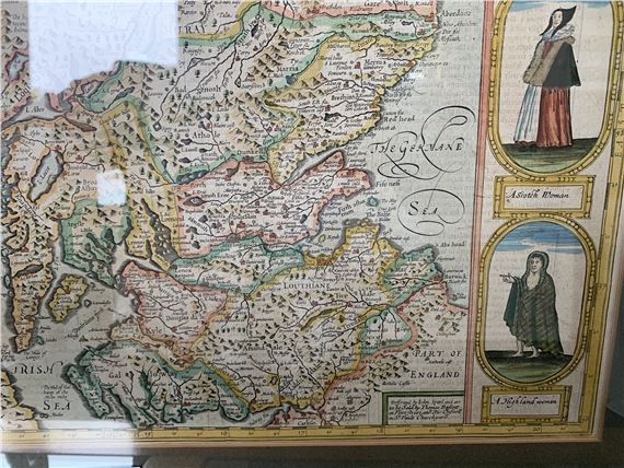 John Speed | A JOHN SPEED MAP- THE KINGDOME OF SCOTLAND (1660) | MutualArt