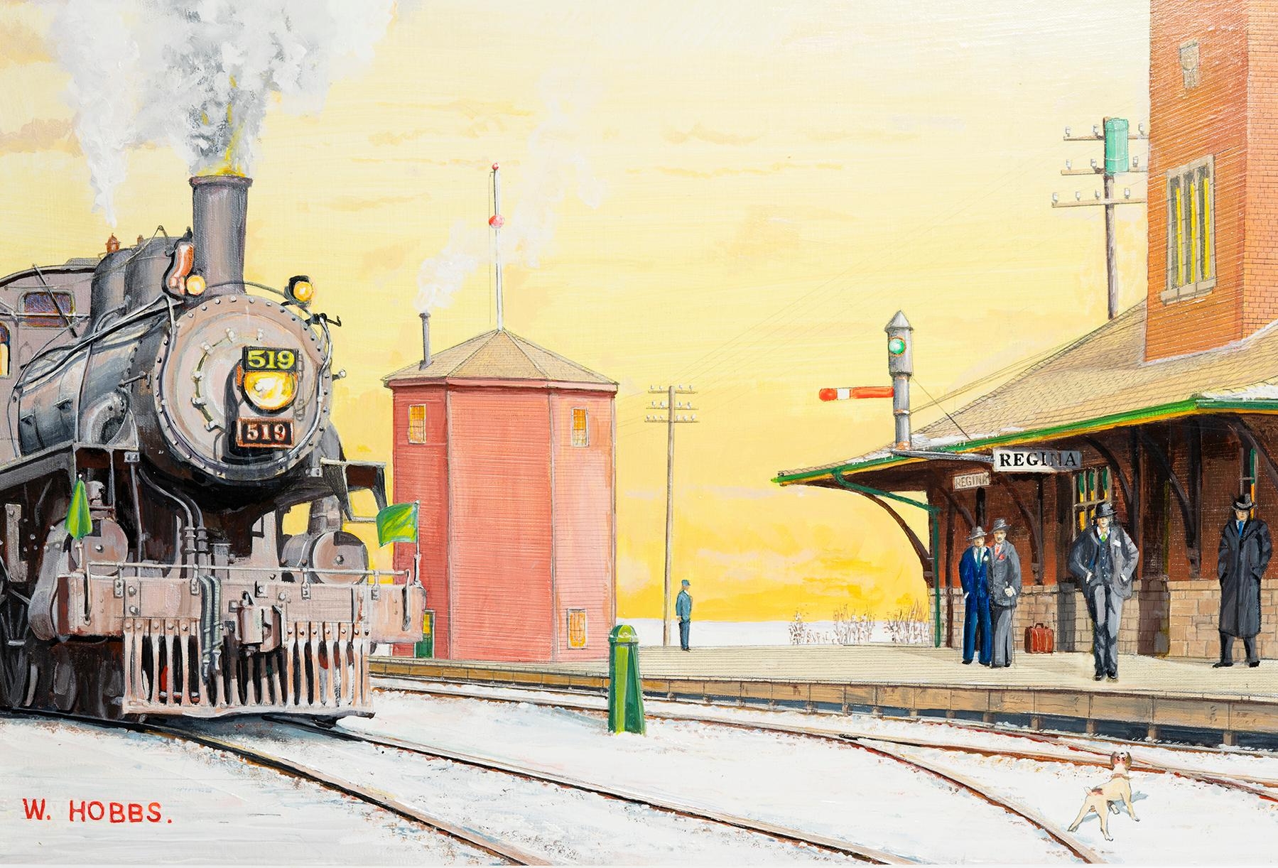 William Hobbs | Regina Canadian Pacific Railway Station | MutualArt