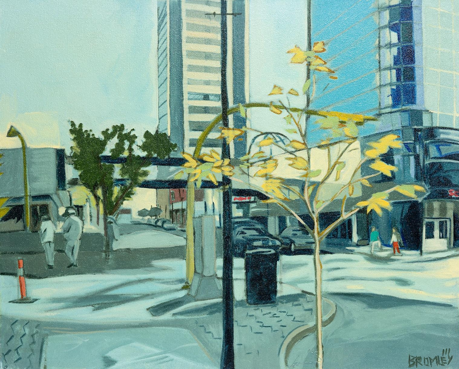 Michael Bromley | Untitled - Regina Downtown Corner (2003) | MutualArt