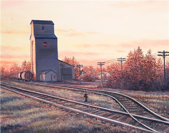 Jerry Doell | Untitled - Pool Elevator | MutualArt