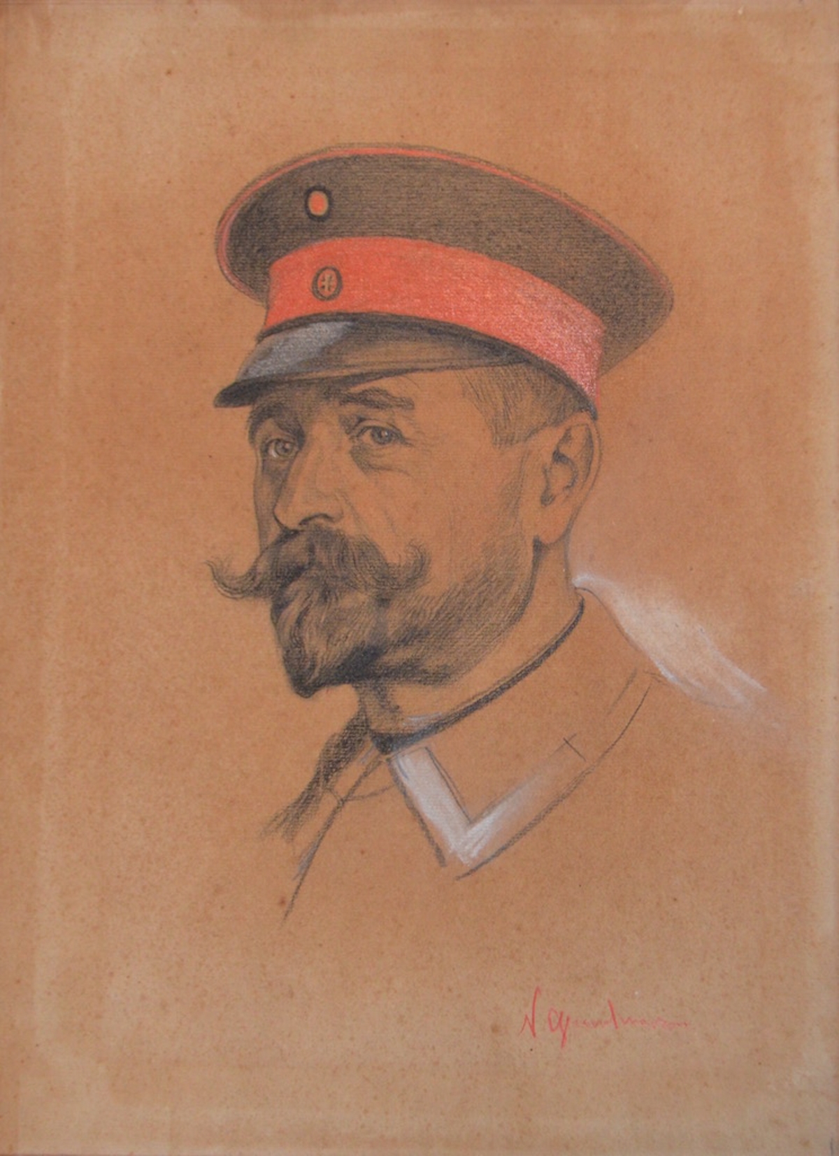 Nicholas de Grandmaison | Portrait of an officer (1914 - 1918) | MutualArt