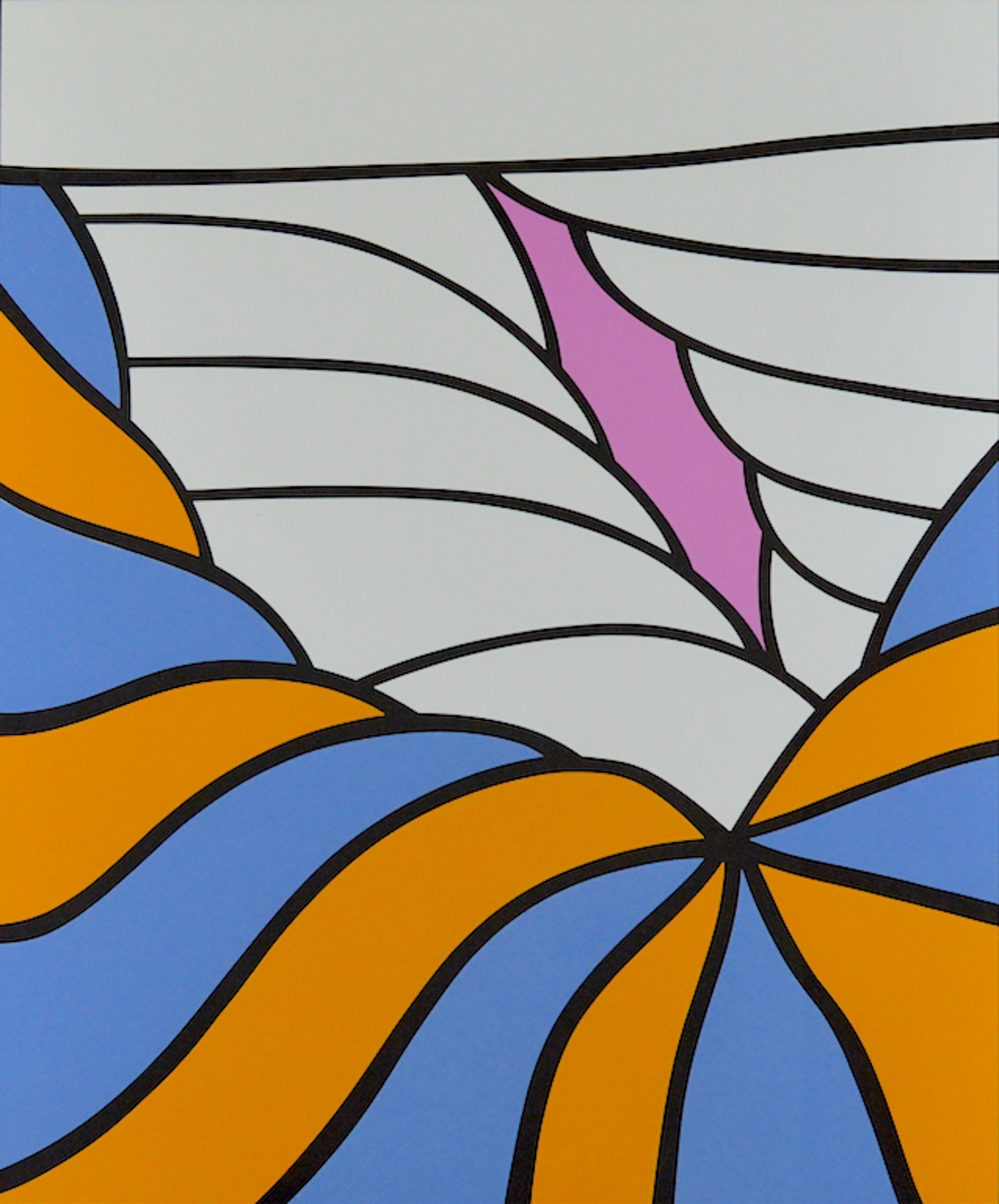 Nicholas Krushenick | The sky (1980) | MutualArt