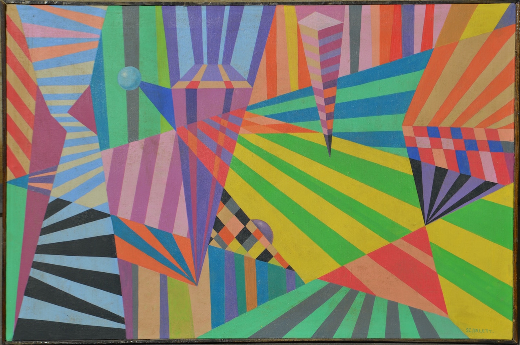 Rolph Scarlett | Untitled abstract | MutualArt