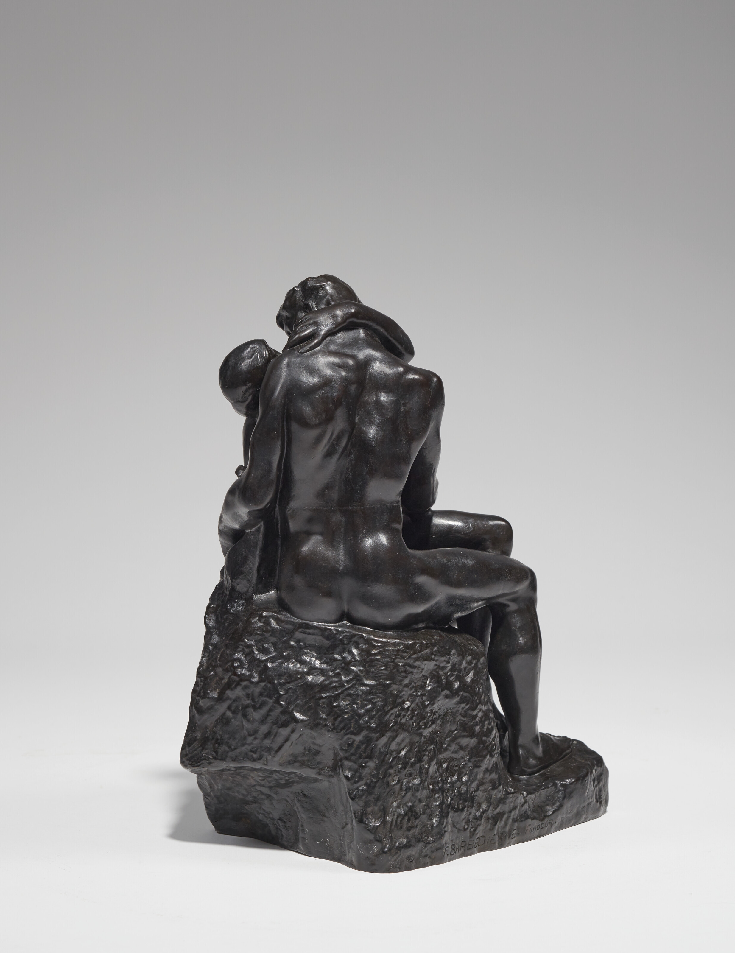 Auguste Rodin | Le baiser, 4ème réduction dit aussi petit modèle ...