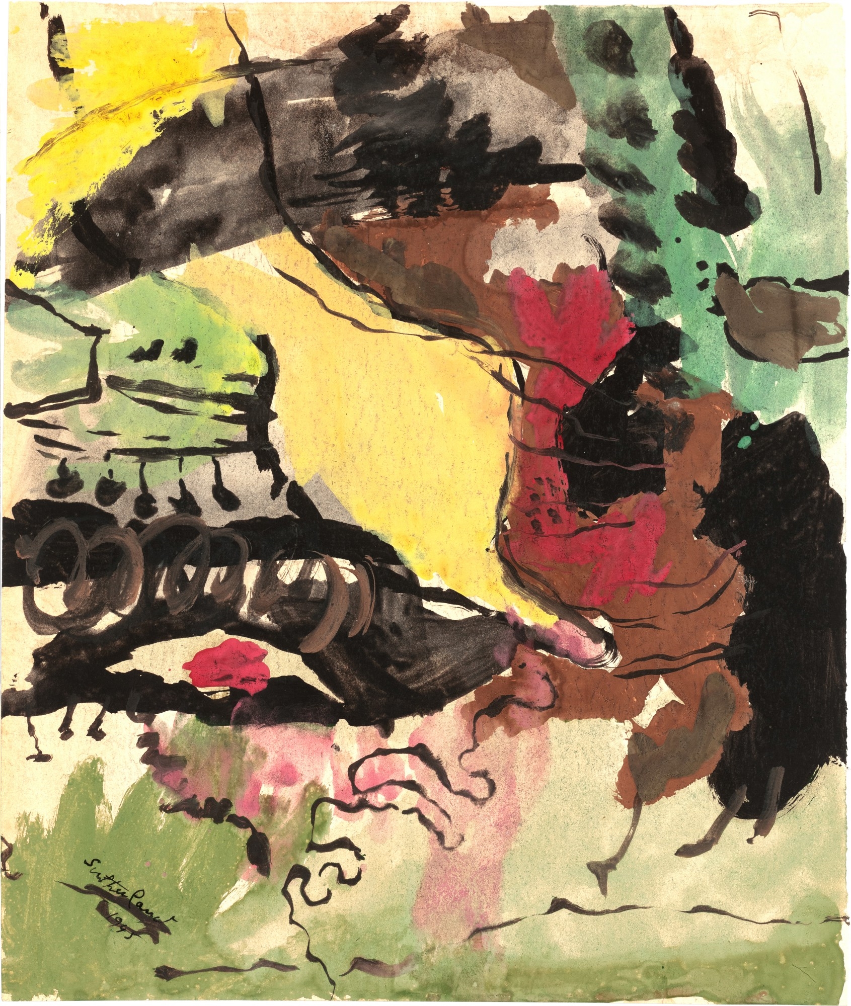 Graham Sutherland | Paysage (1945) | MutualArt