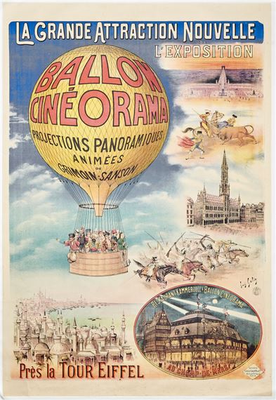 Louis Galice | La grande attraction nouvelle de l’exposition / Ballon ...