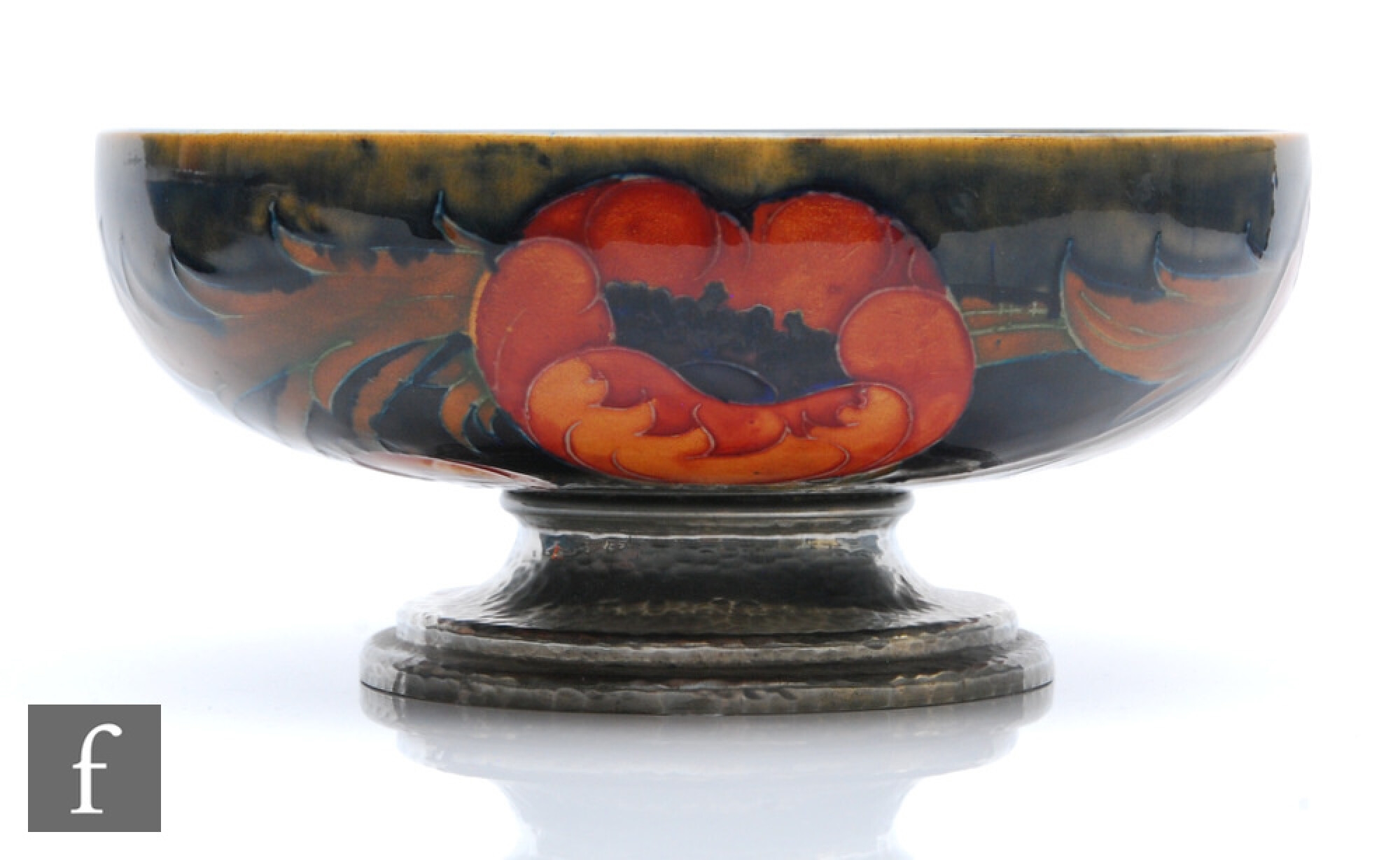William Moorcroft | William Moorcroft - Liberty & Co - A pedestal bowl ...