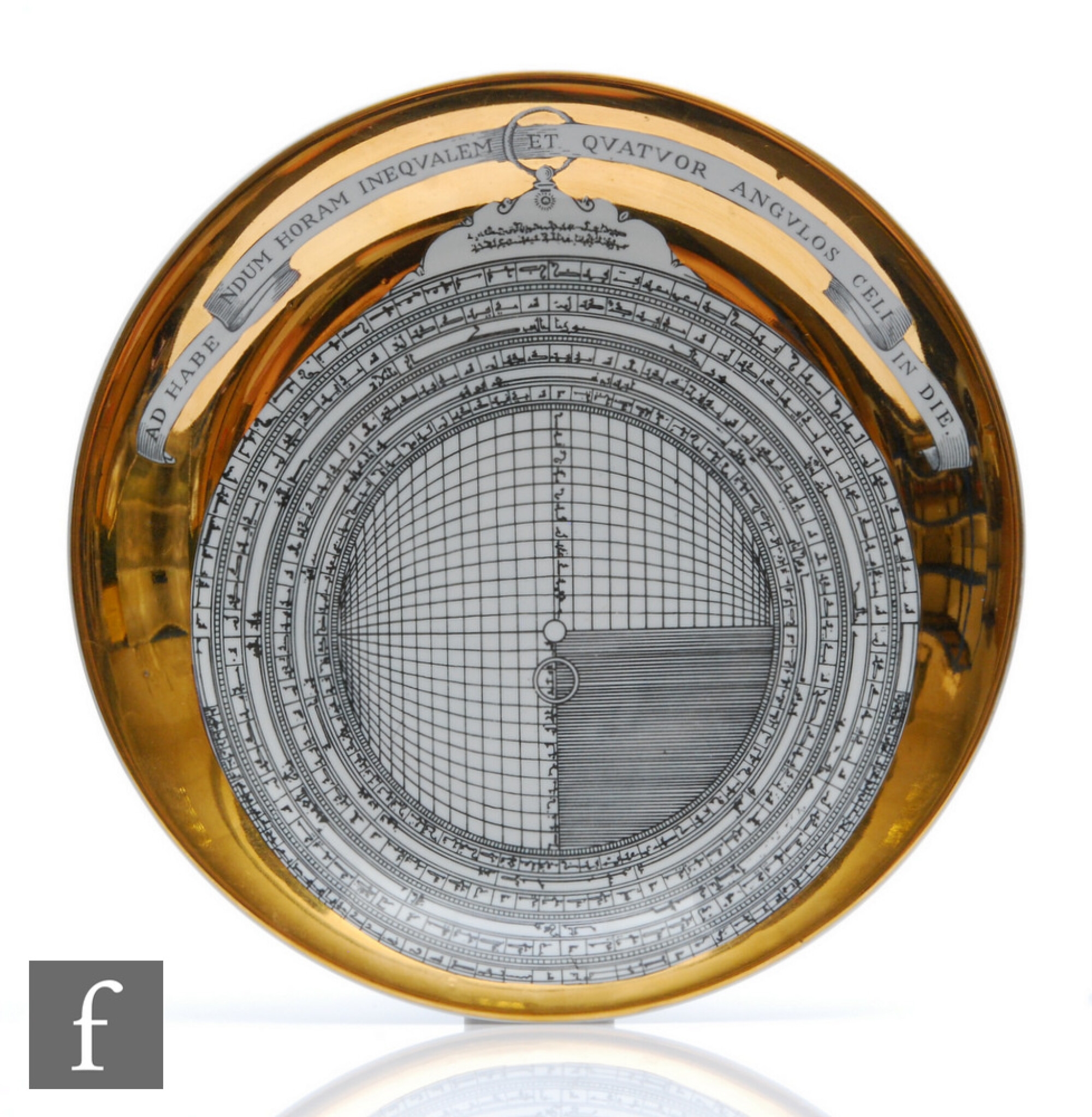 Piero Fornasetti | Fornasetti - A Christmas 1969 Astrolabio pattern ...