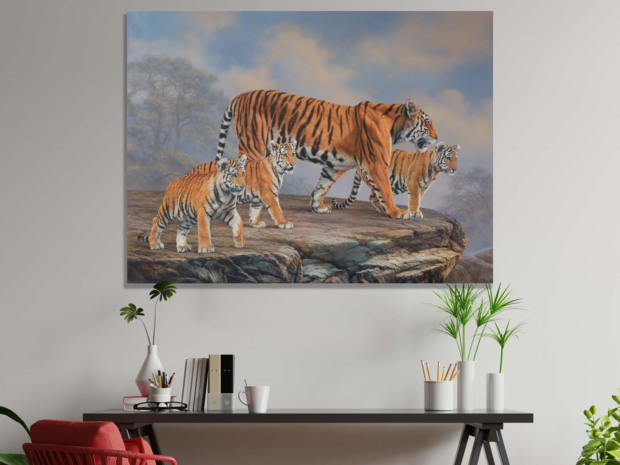 I Wayan Cahya | Tigers, 2021 (2021) | MutualArt