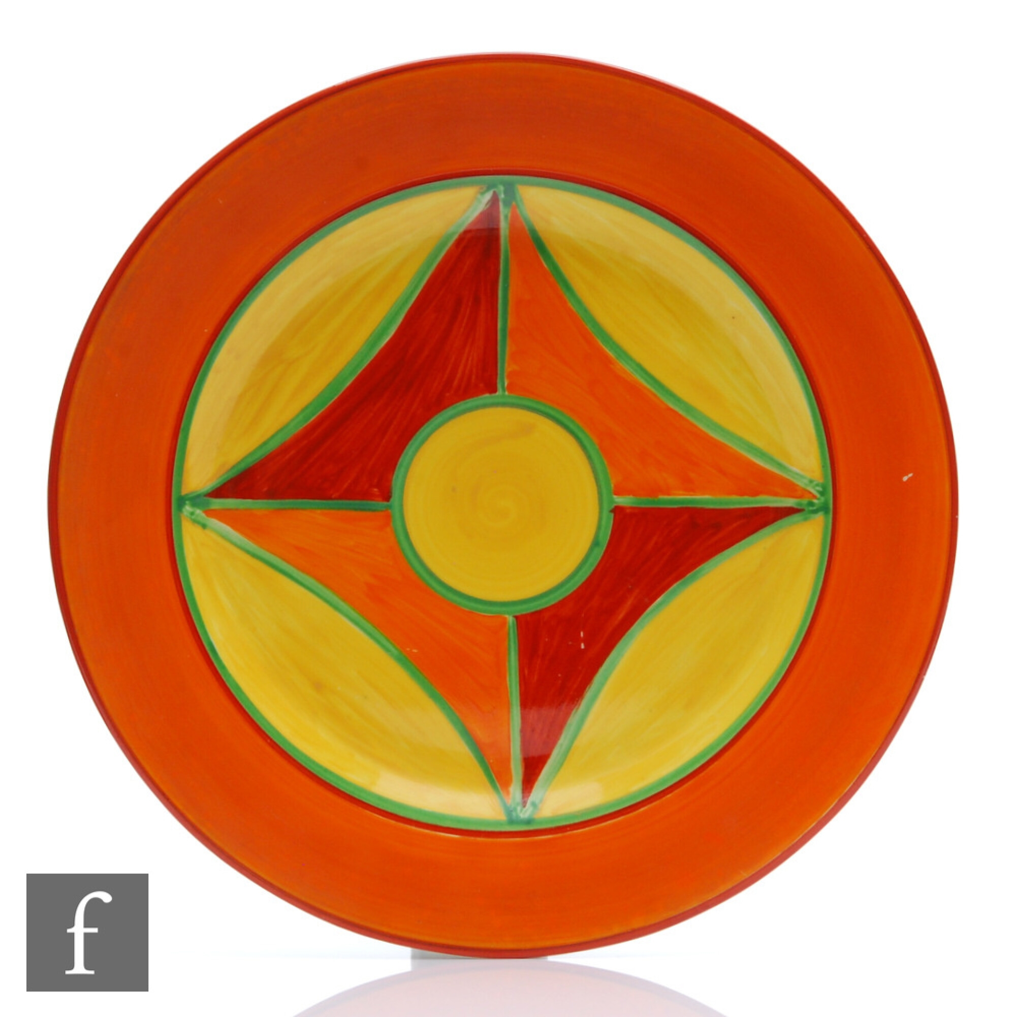 Clarice Cliff | Clarice Cliff - Original Bizarre - A large circular ...