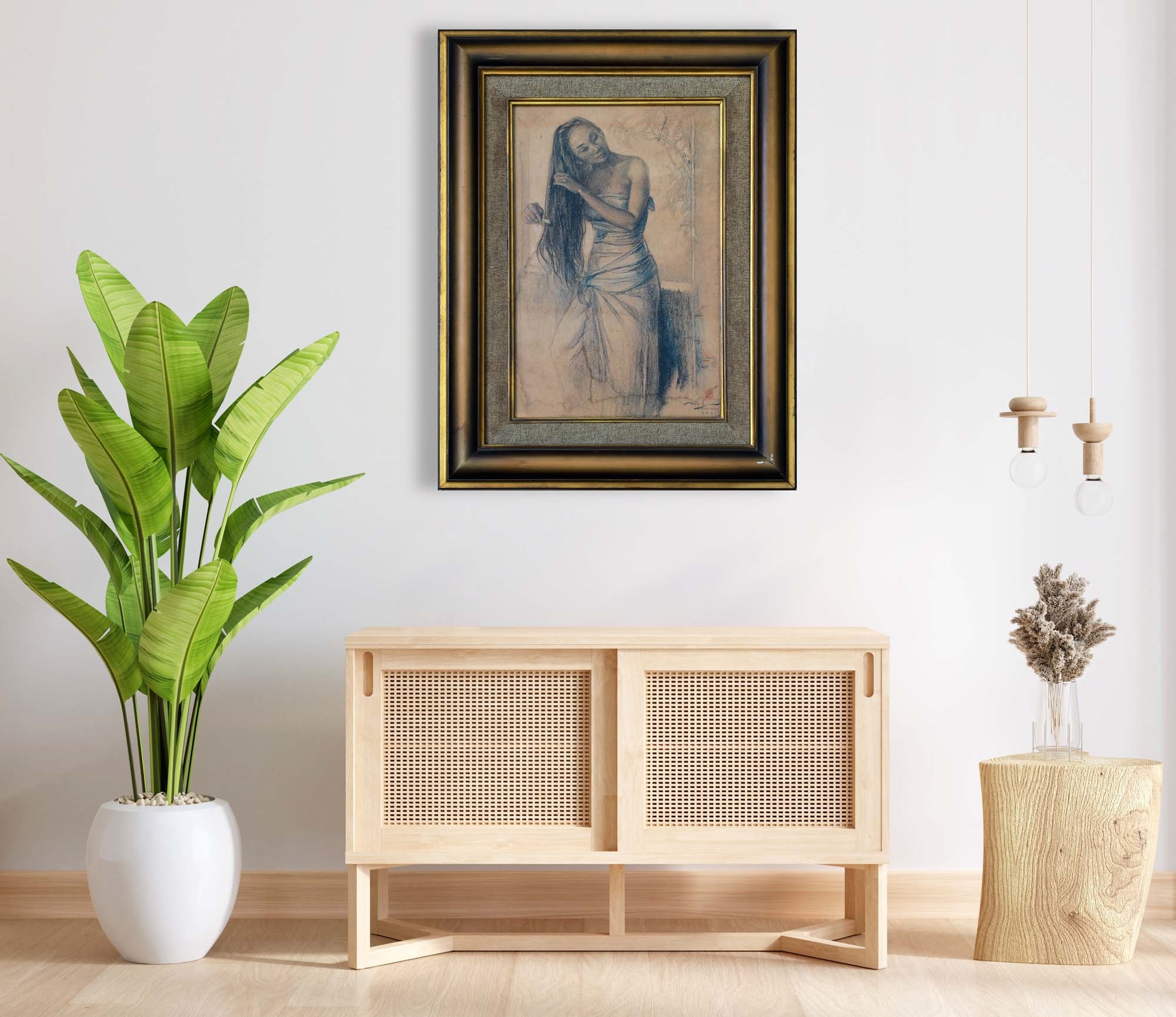 Lee Man Fong | Bersolek, 1954 (1954) | MutualArt