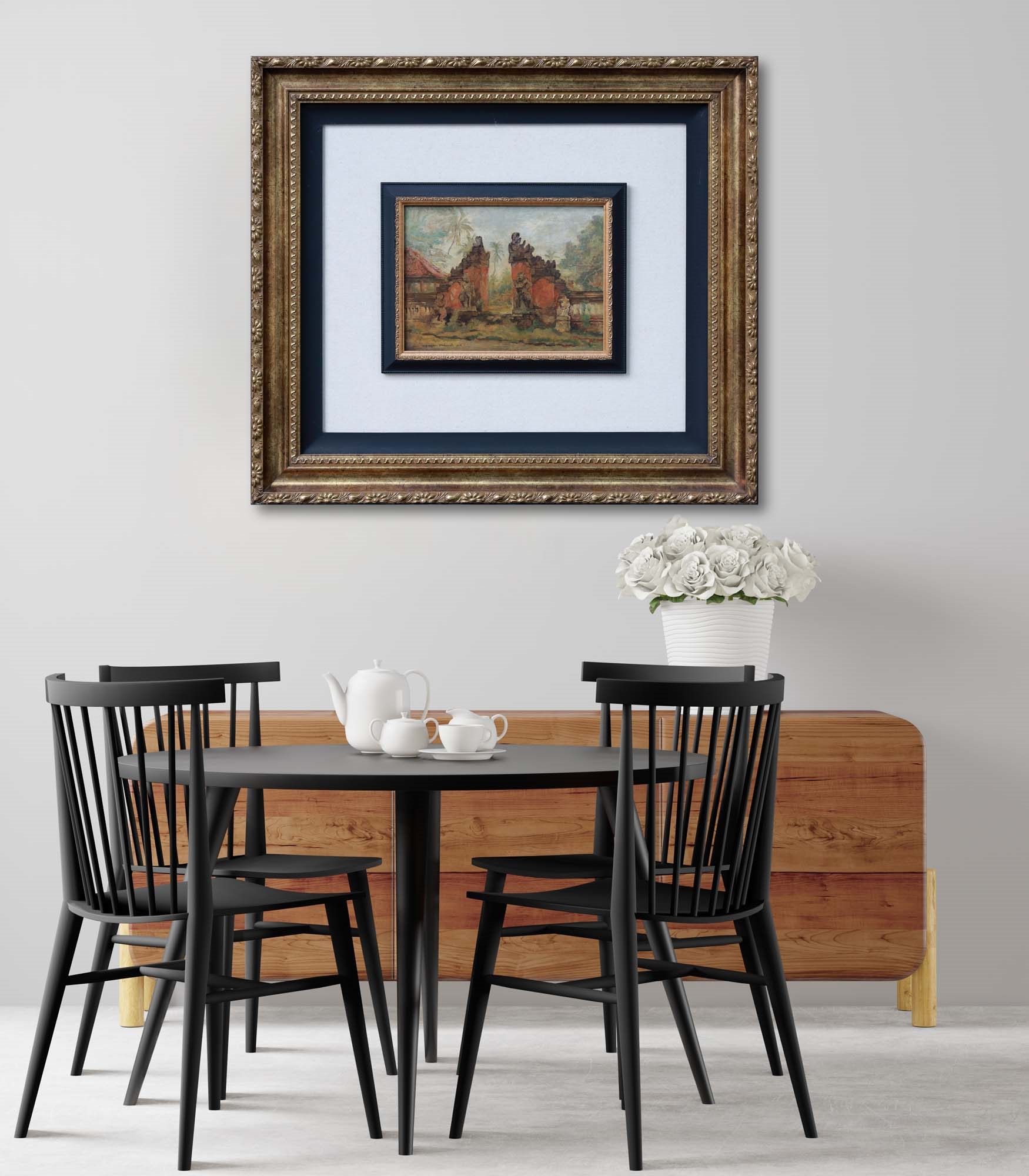 Willem Gerard Hofker | Candi Bentar temple (1938) | MutualArt