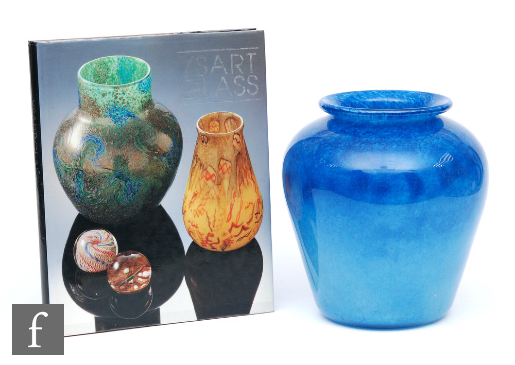 J. Clarke | Monart - A 1930s glass vase (1930s) | MutualArt