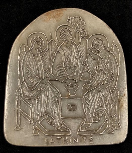 Jacques Chapiro | Venerable Andrei Roublev / the Trinity (1971) | MutualArt