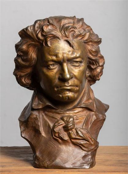 Raffaello Nannini | Buste de Beethoven. | MutualArt
