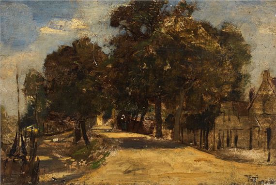 Louis Adolphe Hervier | Chemin arboré | MutualArt
