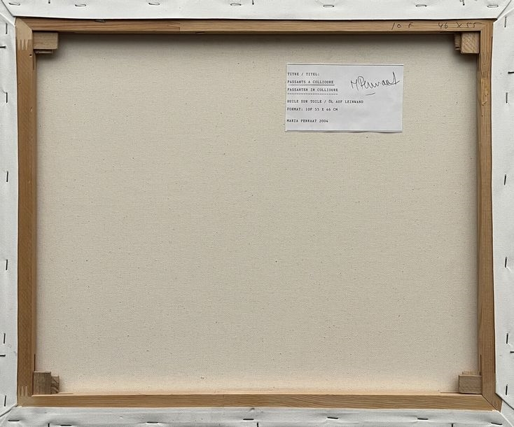 Maria Penraat | Passers-by in Collioure (2004) | MutualArt