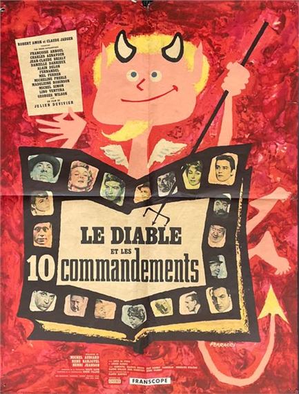 Rene Ferracci | THE DEVIL AND THE TEN COMMANDMENTS (1962) | MutualArt