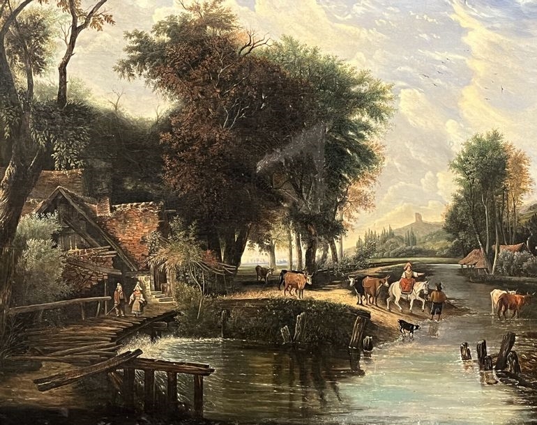British School, 19th Century | Animated landscape | MutualArt