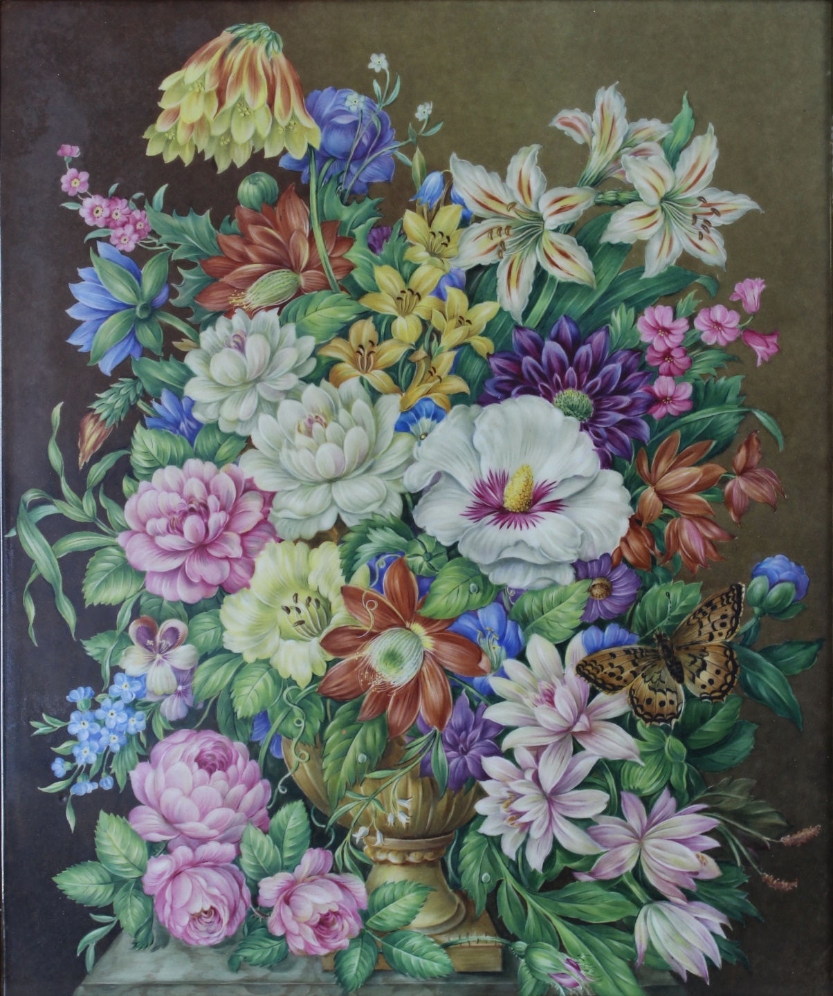 Joseph Nigg | Each plaque depicting a still life of flowers | MutualArt