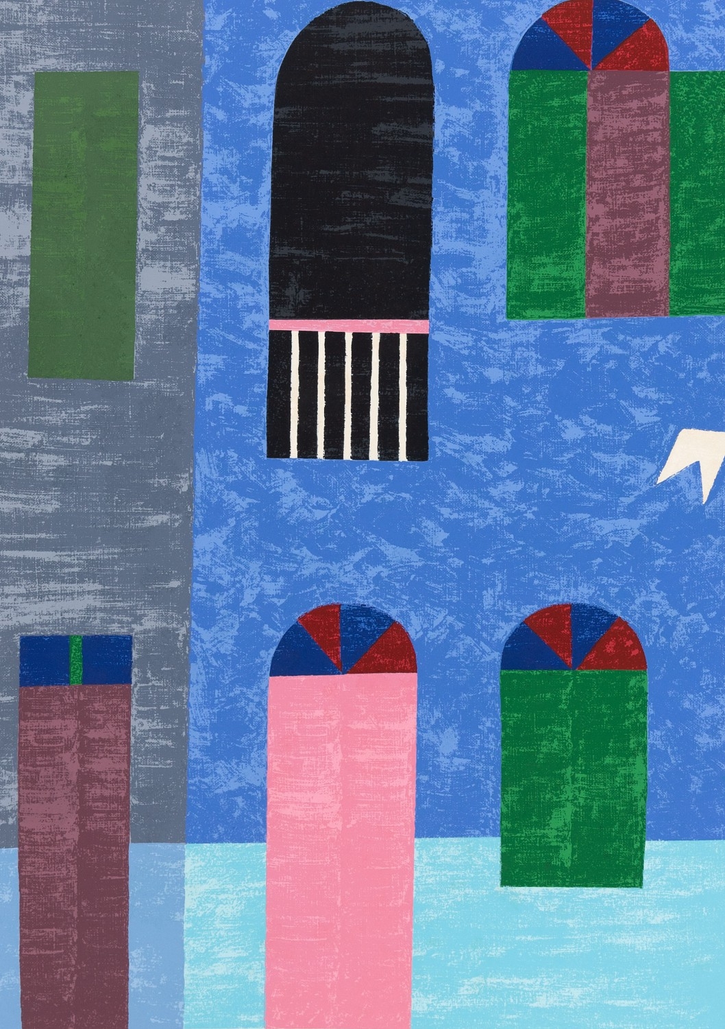 Alfredo Volpi | Fachada com Bandeirinha | MutualArt