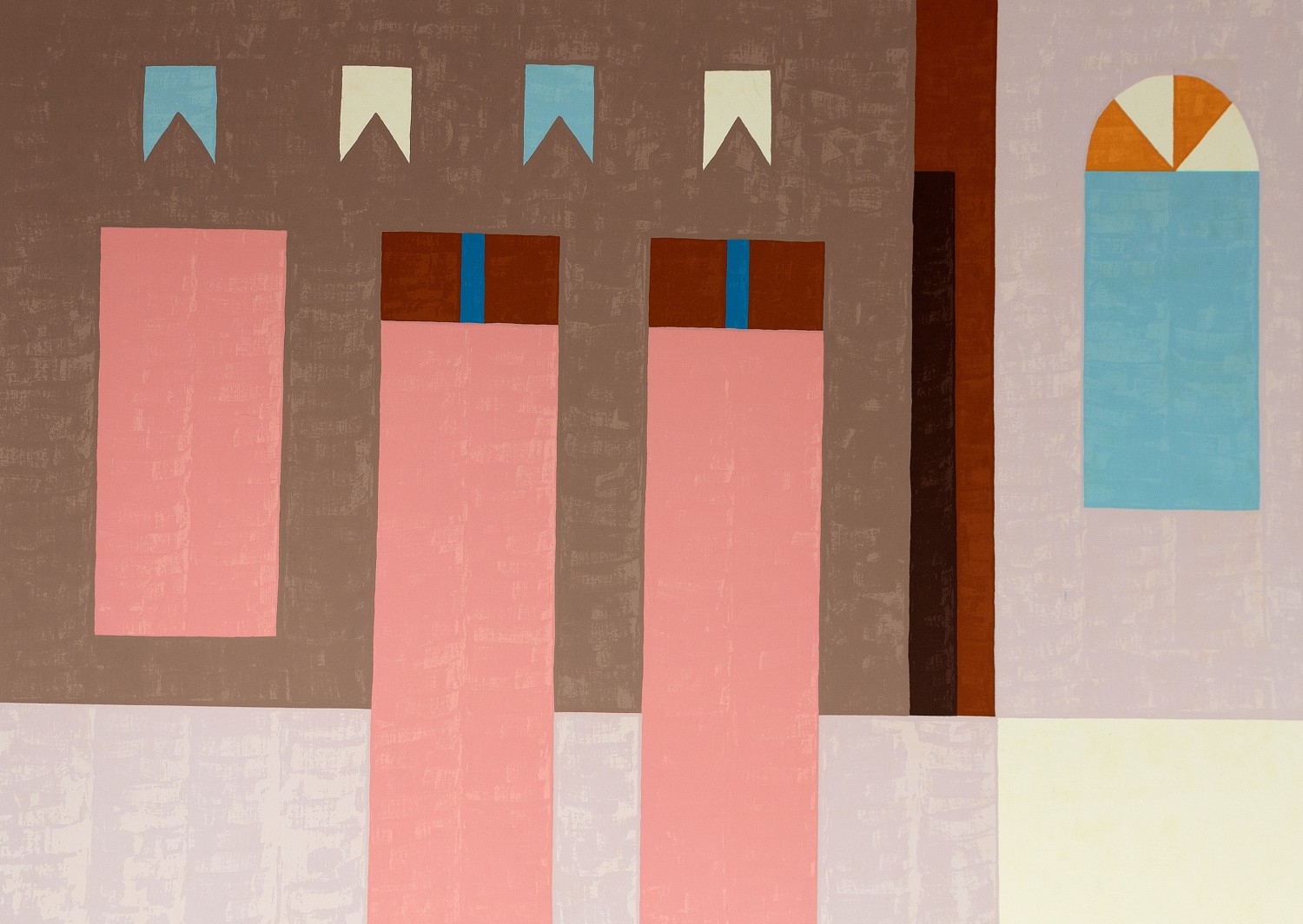 Alfredo Volpi | Fachada com Bandeirinhas | MutualArt