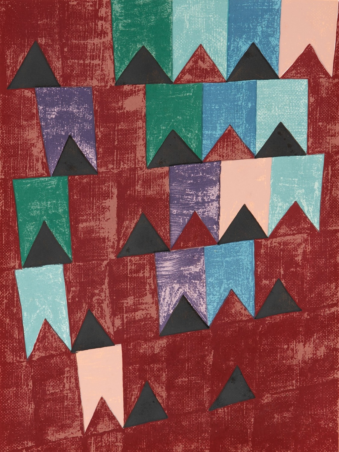 Alfredo Volpi | Bandeirinhas | MutualArt