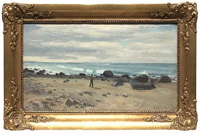 Kitty Kielland | Kystlandskap, Jæren (1883) | MutualArt
