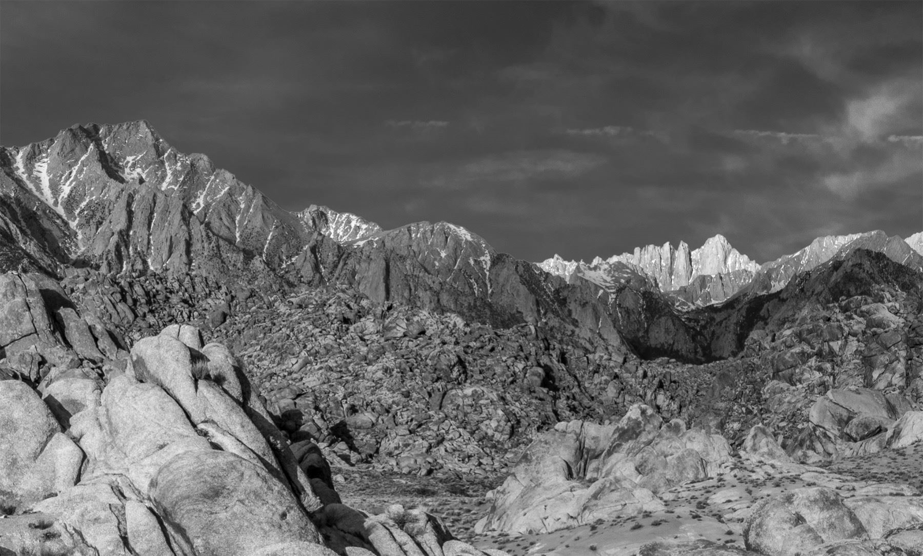Uwe Nikoley | Mt. Whitney Sunrise from Alabama Hills in the Style of ...