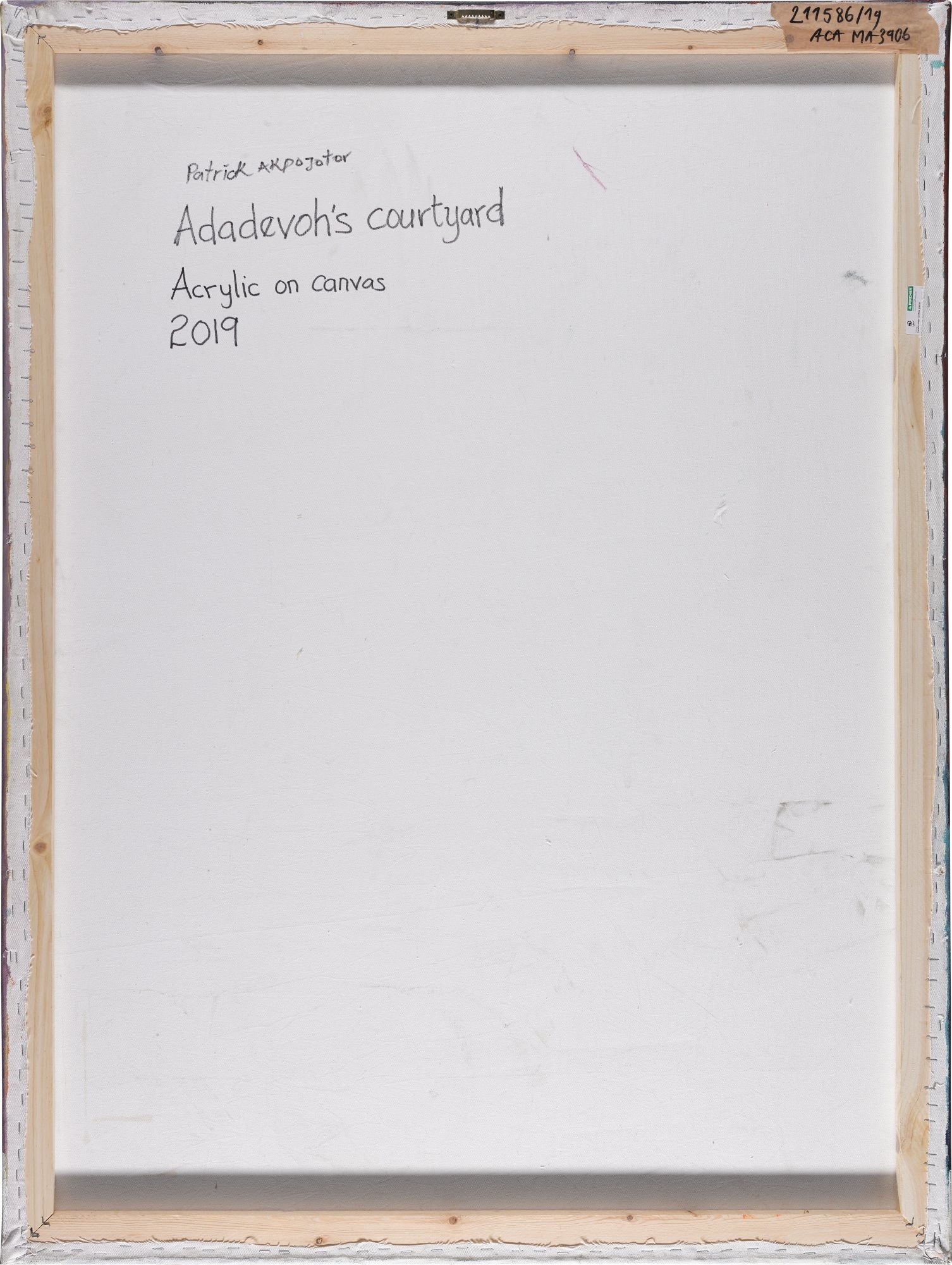 Patrick Akpojotor | Adadevoh’s Courtyard (2019) | MutualArt