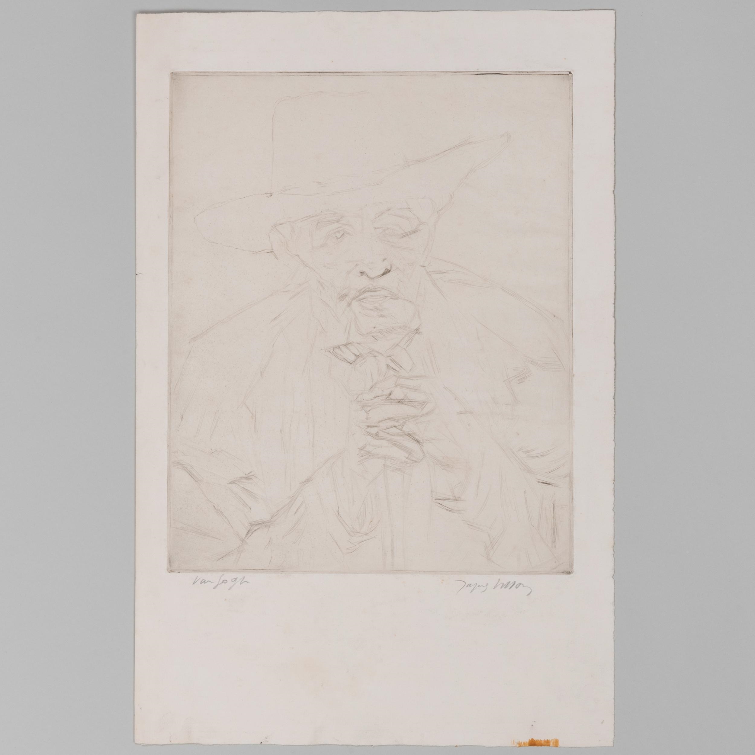 Jacques Villon | D'Après Van Gogh, Le Paysan | MutualArt