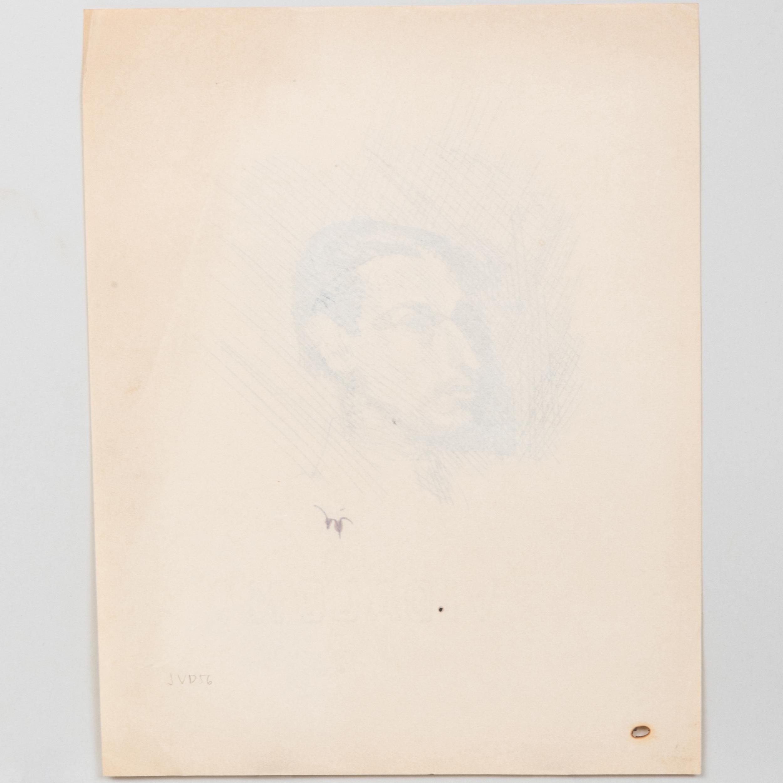 Jacques Villon | Portrait of Marcel Duchamp | MutualArt