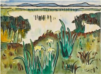 Karl Schmidt-Rottluff | Landscape with path | MutualArt