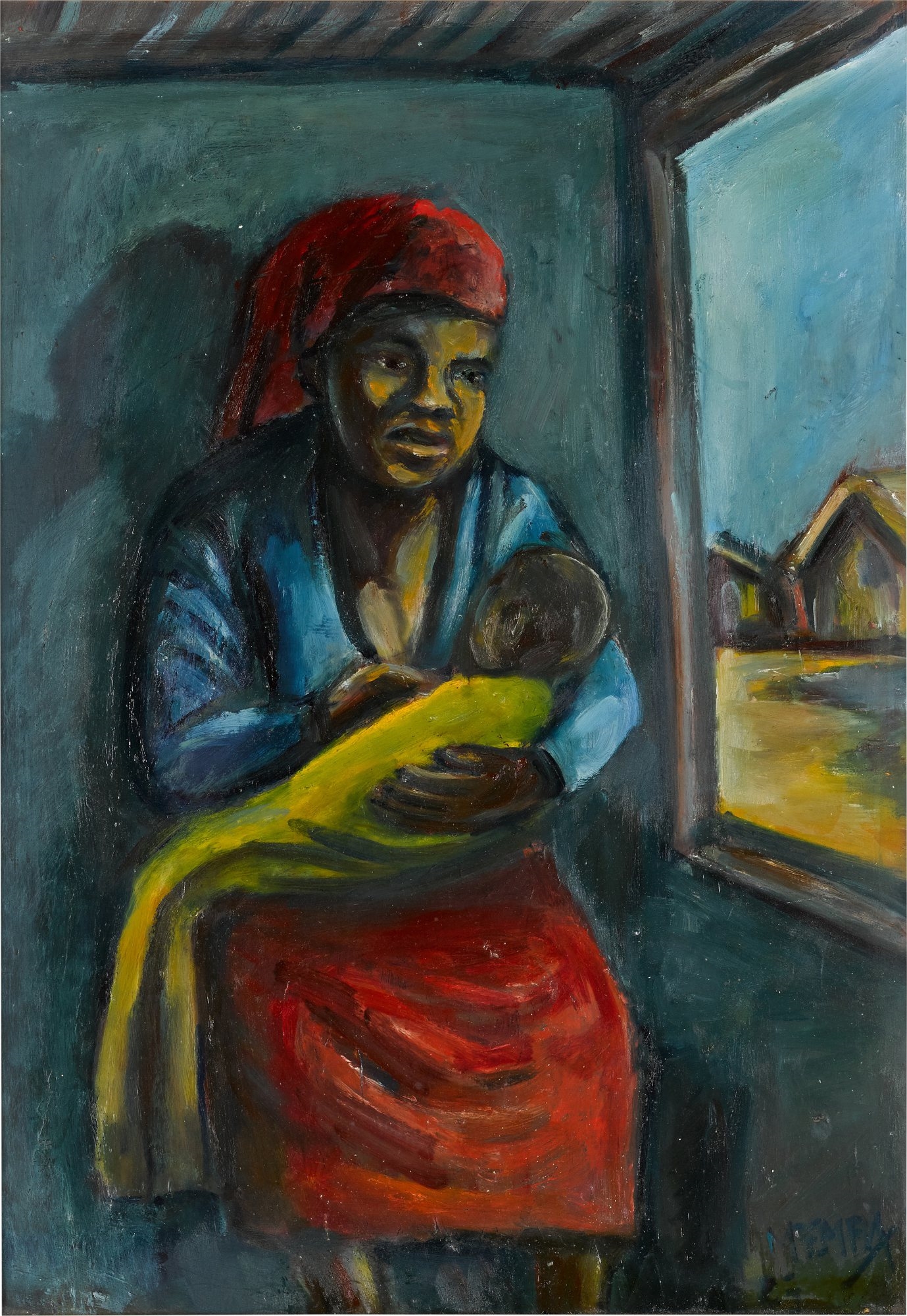 George Pemba | Mother and Baby (1965) | MutualArt