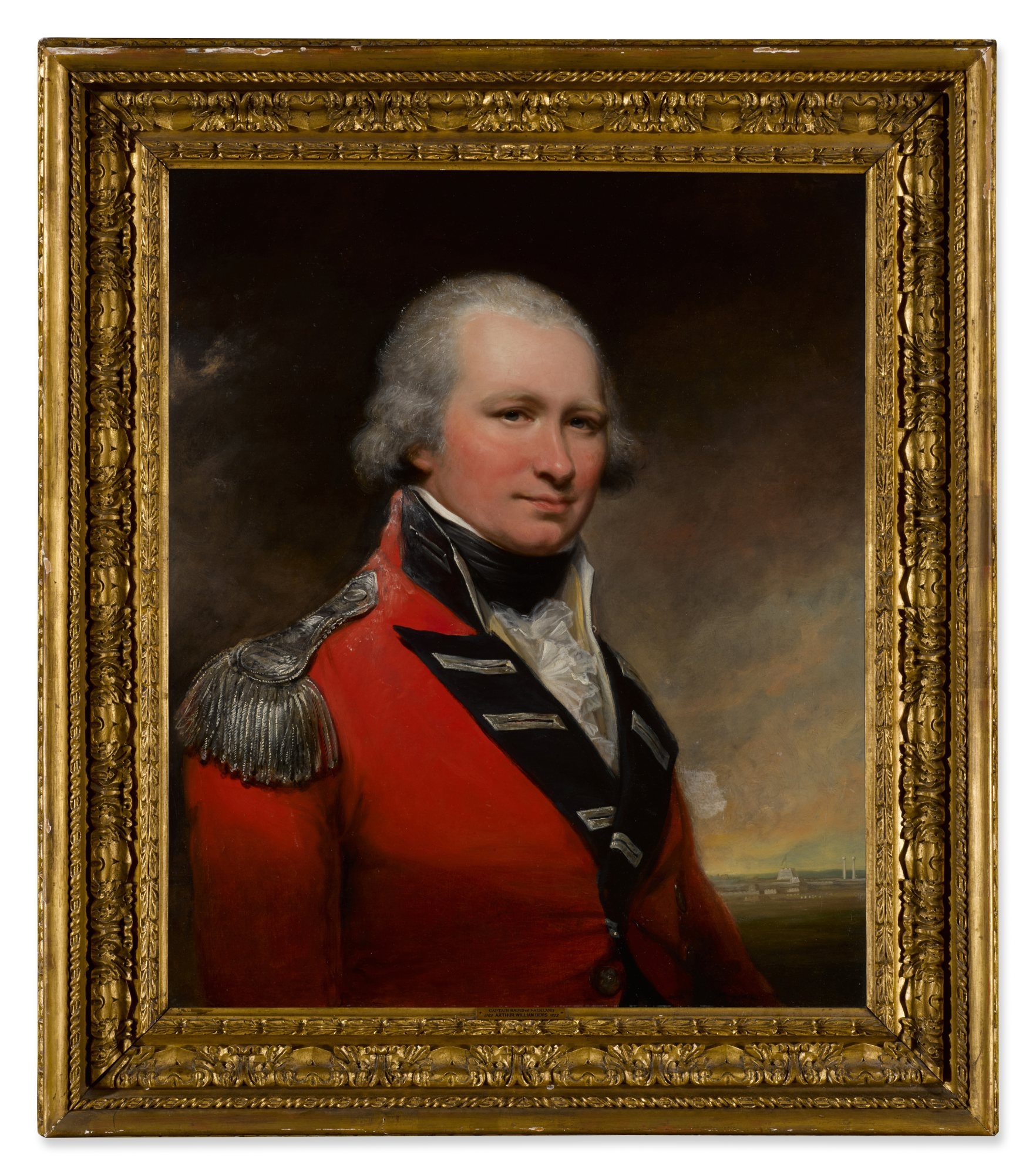 Arthur William Devis | Portrait of a Captain, possibly David Baird ...