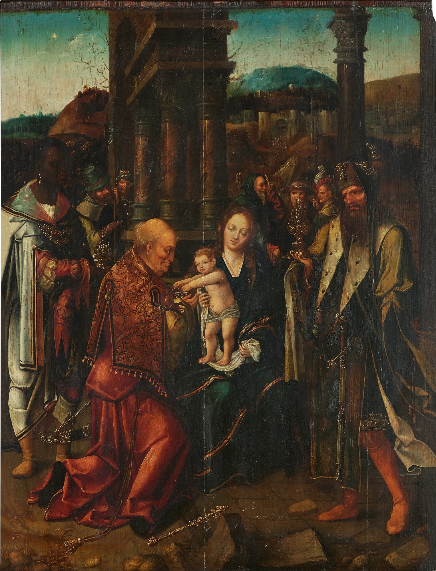 Master of the Antwerp Adoration | Adoration of the Magi | MutualArt