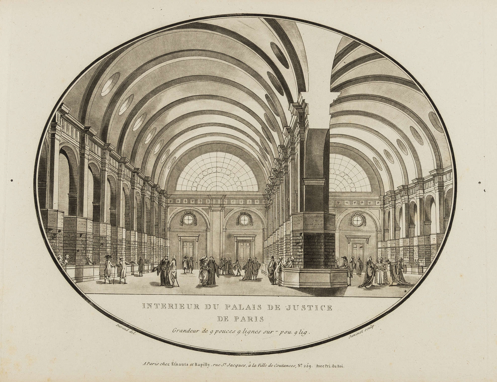 Jean-François Janinet | [Vues des Plus Beaux Édifices Publics...de ...