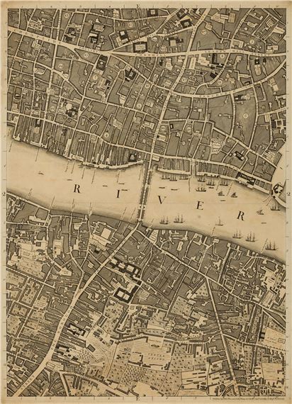 John Rocque | A Plan of the Cities of London and Westminster and ...