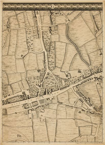 John Rocque | A Plan of the Cities of London and Westminster and ...