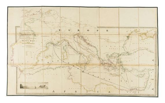 James Wyld | General Chart of the Mediterranean Sea Including the Gulf ...