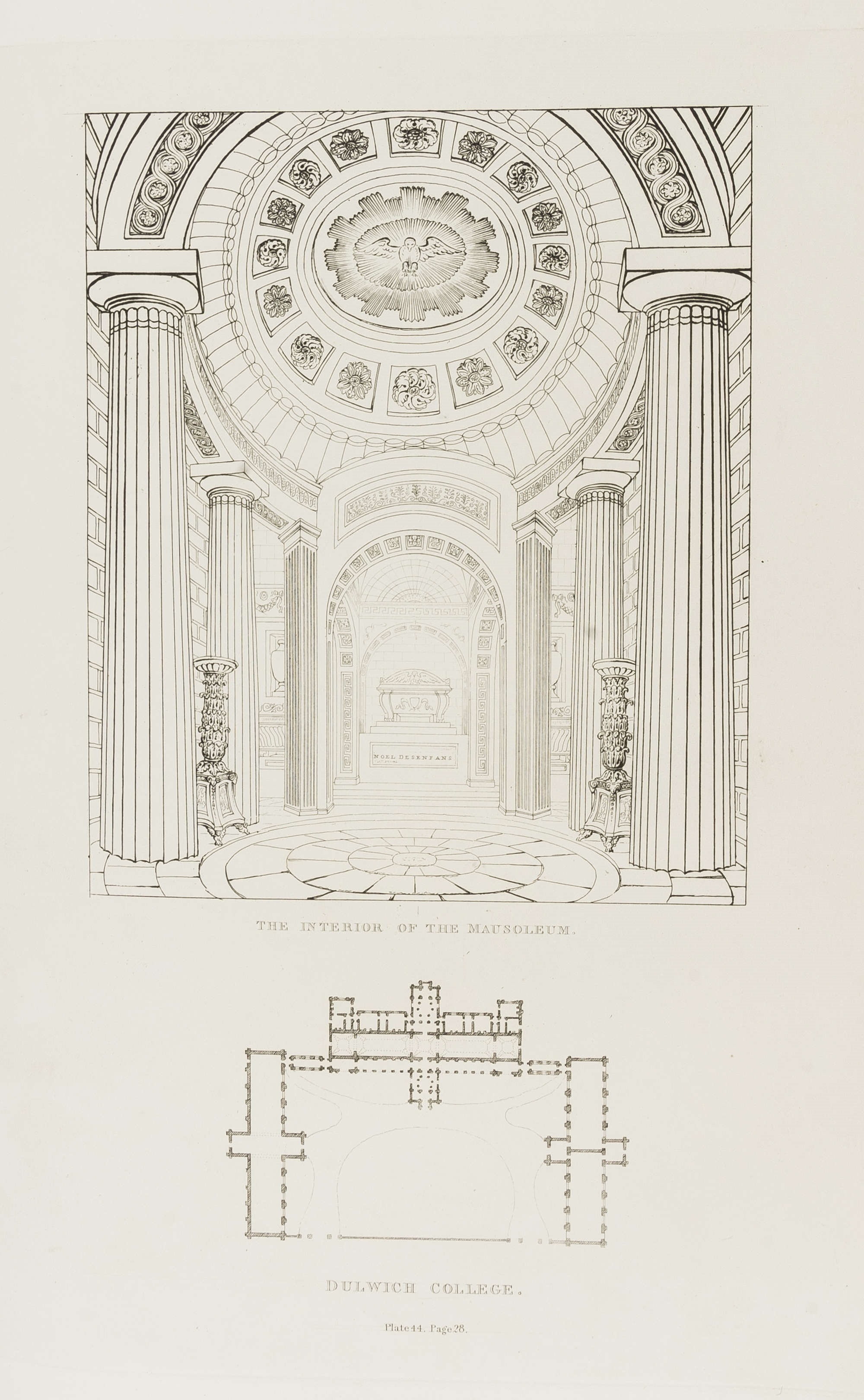 Sir John Soane | Designs for Public and Private Buildings (1828 ...