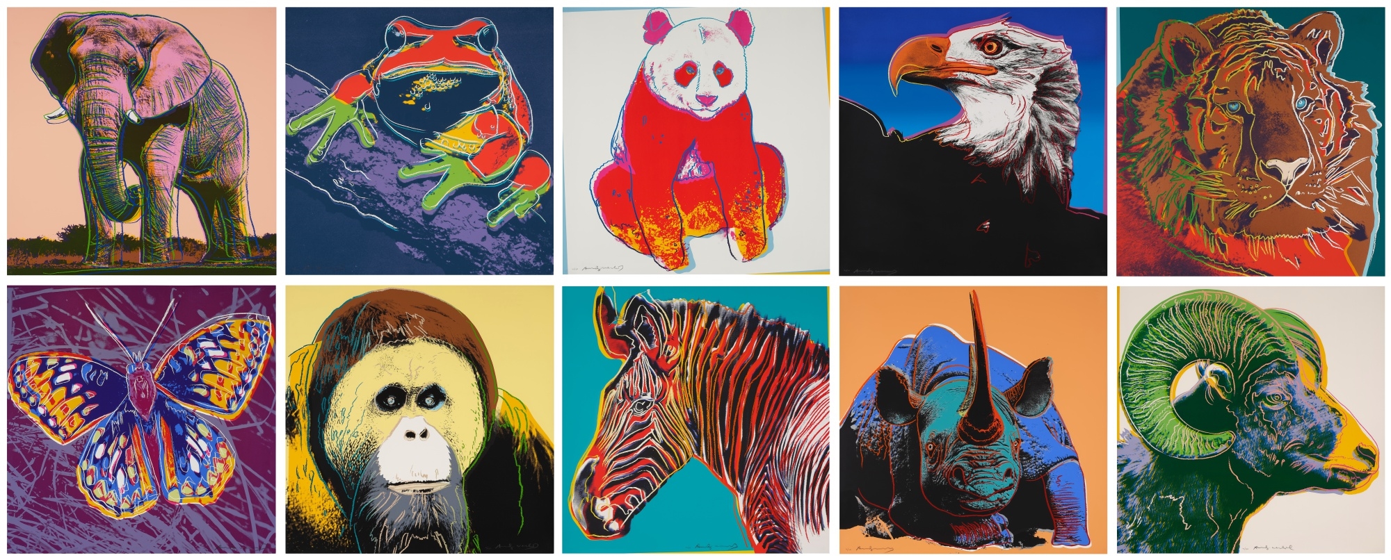 Andy Warhol | Endangered Species | MutualArt