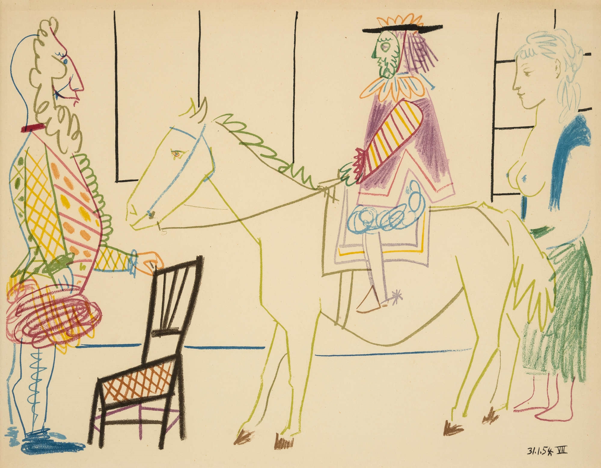 Pablo Picasso | One lithograph (1954) | MutualArt