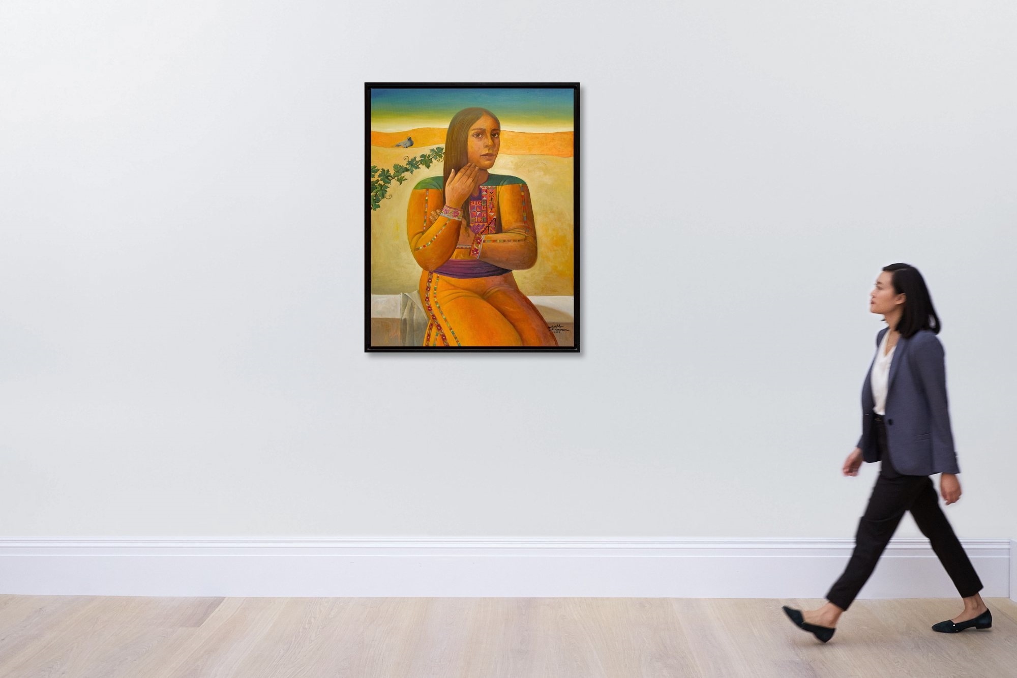 Suleiman Mansour | Jericho (2003) | MutualArt