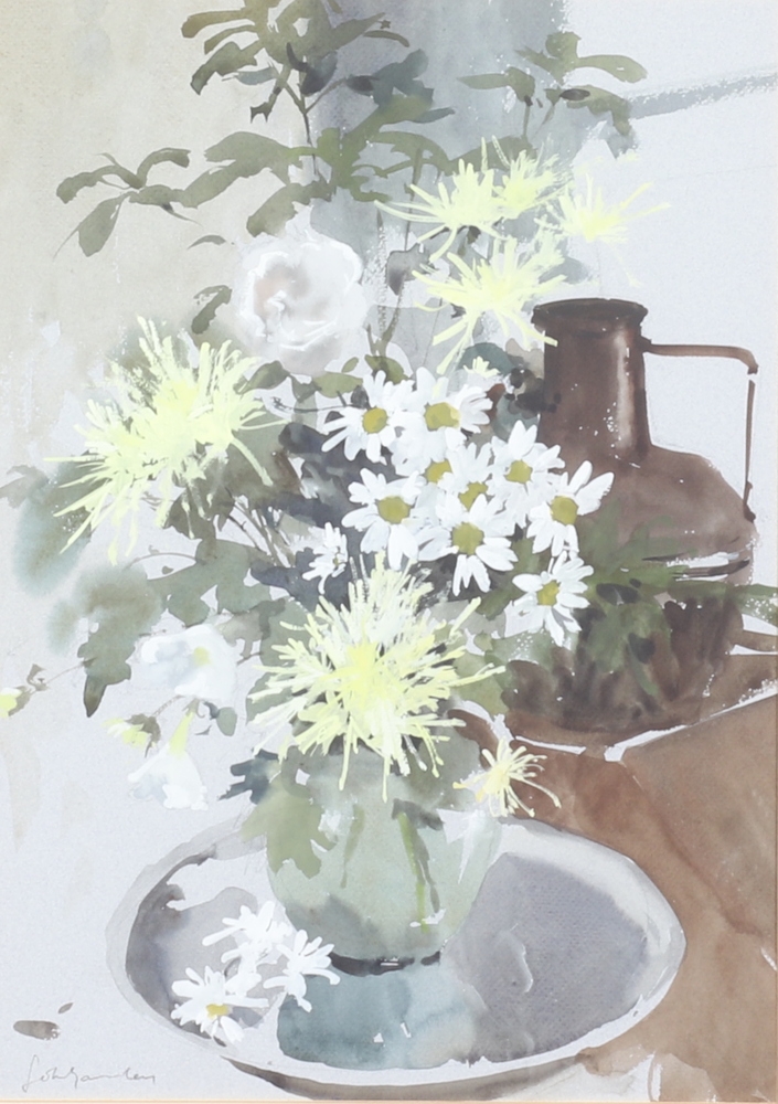 John Yardley | a still life vase of flowers | MutualArt