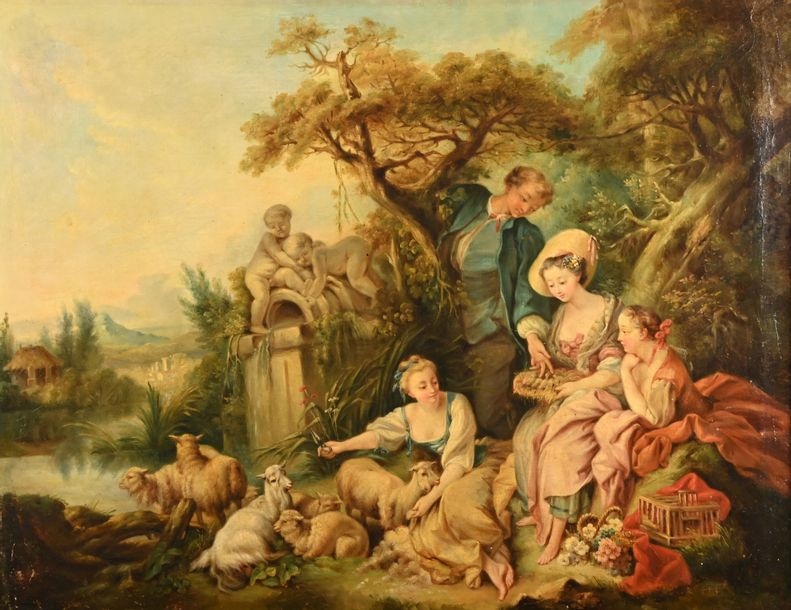François Boucher | Pastoral | MutualArt
