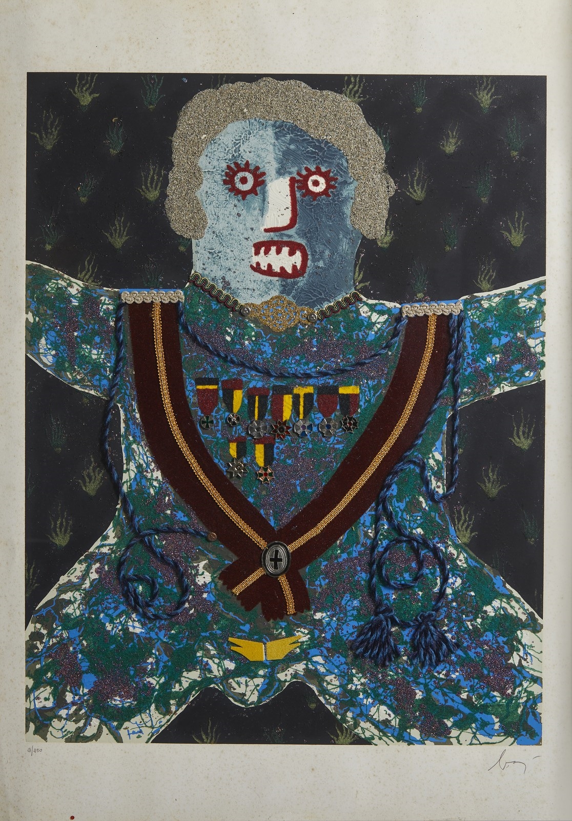 Enrico Baj | Generale. (1979) | MutualArt
