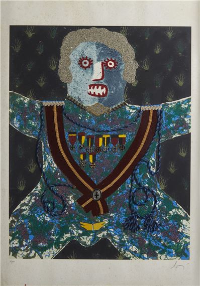 Enrico Baj | Generale. (1979) | MutualArt